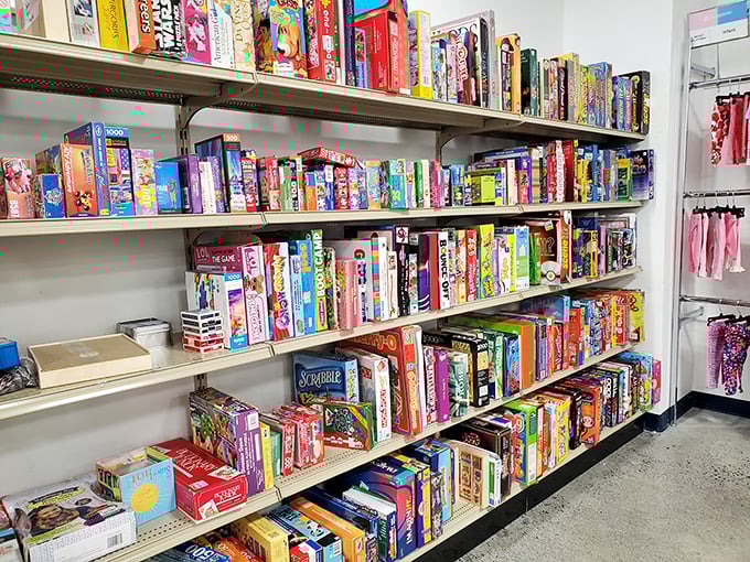 Board game bonanza where family game nights are born. Monopoly arguments and Scrabble victories await at prices that won't break the bank.