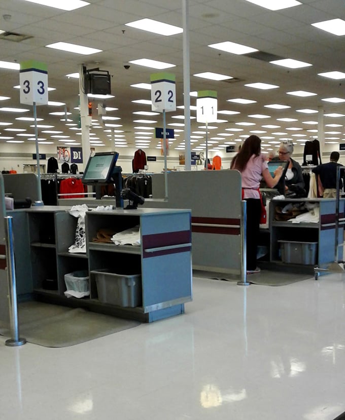 Command central where treasures are tallied. These checkout stations have witnessed countless "You paid HOW much?" conversations and victory dances over exceptional finds.