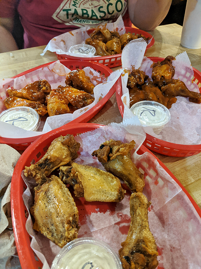These wings aren't just appetizers; they're a flavor festival that proves Gabriel's mastery extends beyond the submarine universe.