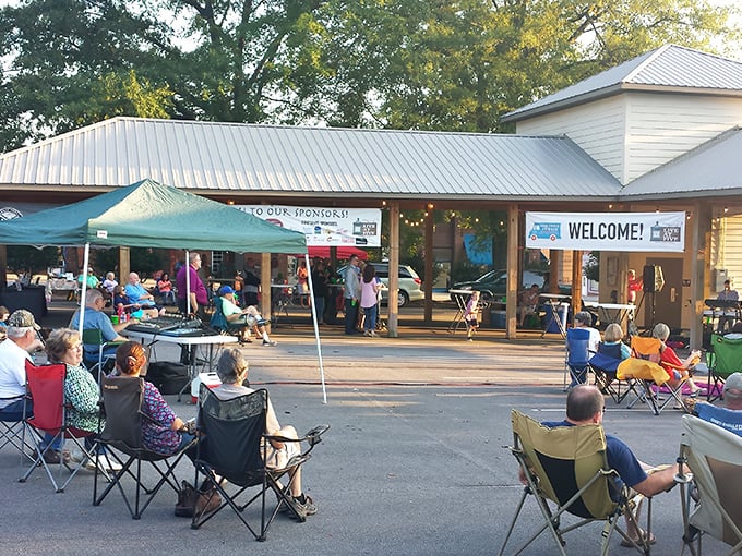 The farmers market brings together the best of local bounty and neighborly conversation—where shopping isn't just an errand, it's a social event.