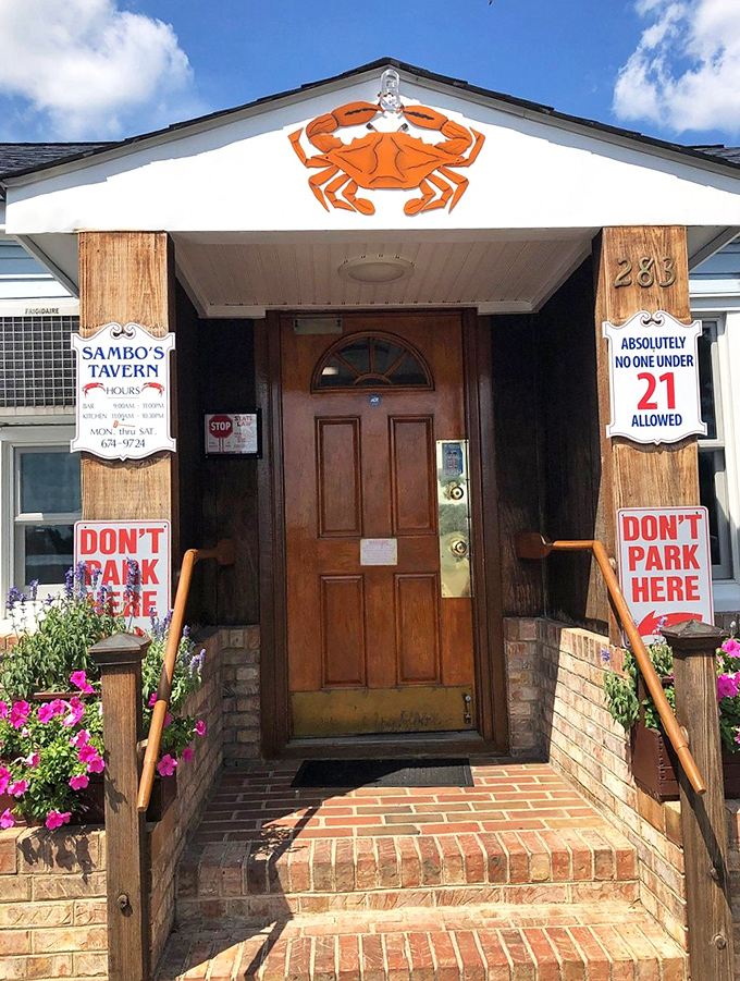 That entrance says it all – absolutely no one under 21 allowed, because adult pleasures like these deserve undivided attention.