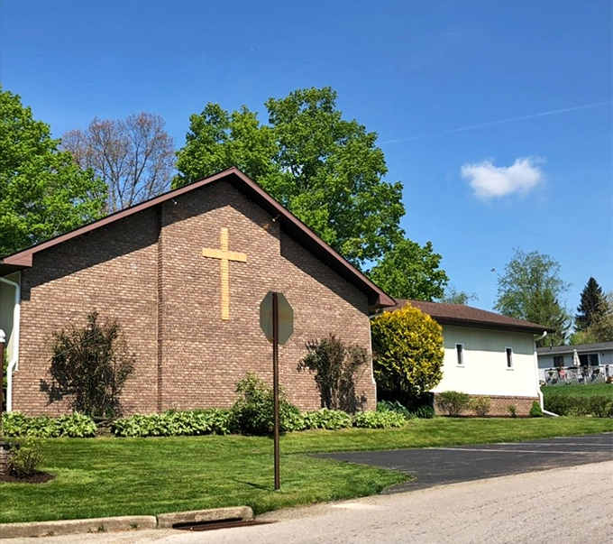 First Pentecostal Church represents Titusville's spiritual side, where community connections are valued more highly than the collection plate.
