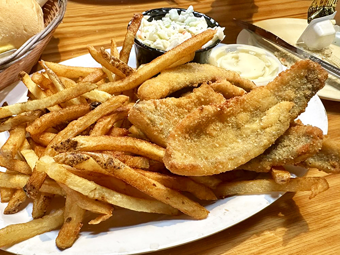 Fresh Lake Erie yellow perch showcasing why local waters produce some of Ohio's finest dining treasures.