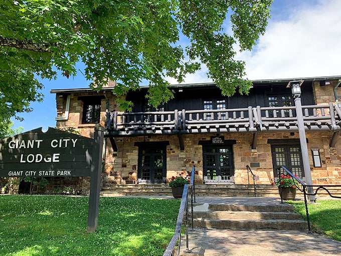 Giant City Lodge serves comfort food in a setting so picturesque, your Instagram followers will demand the coordinates.