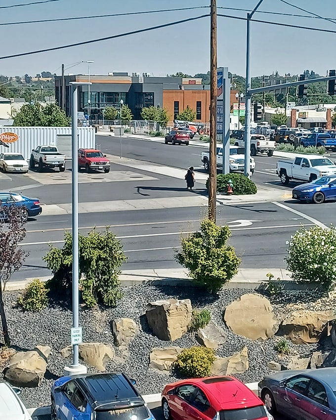 Modern development meets small-town sensibility in Hermiston's newer commercial areas. Progress without losing the plot.