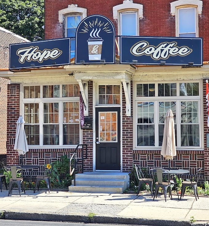 Hope & Coffee offers more than just a caffeine fix – it's where locals gather to share stories and prove community connection doesn't come with a premium.