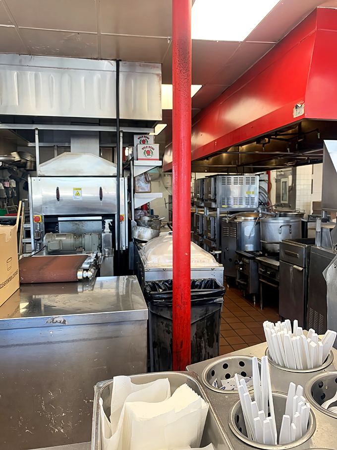 Where the magic happens. This kitchen may not look fancy, but neither did Hogwarts from the outside. The real wizardry is in what comes out of it.