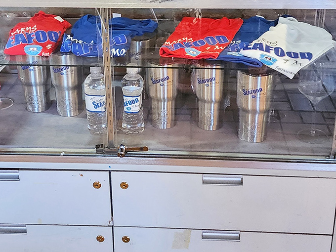 Take the St. Marys experience home with branded merchandise. Because sometimes a t-shirt is the next best thing to those hush puppies.