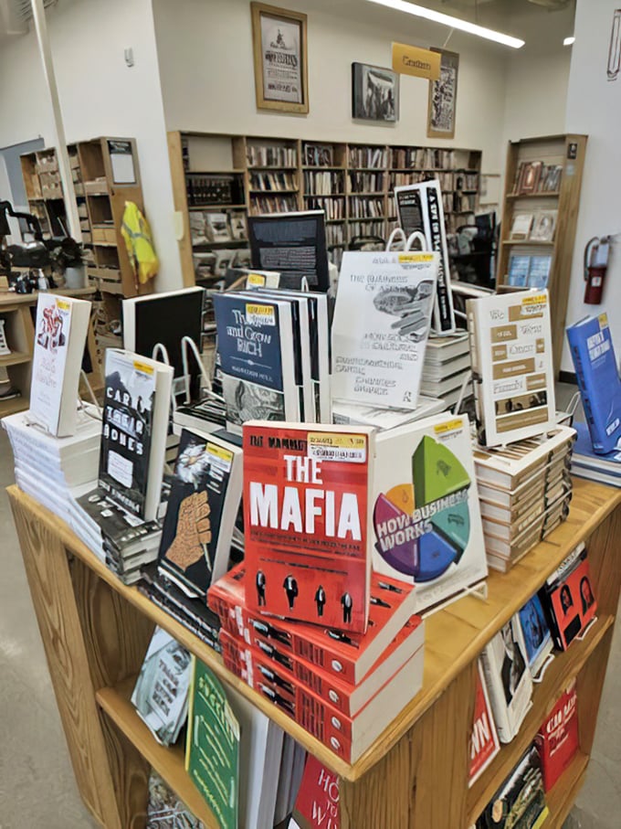 New releases and bestsellers at used book prices—the literary equivalent of finding designer clothes with tags still attached.