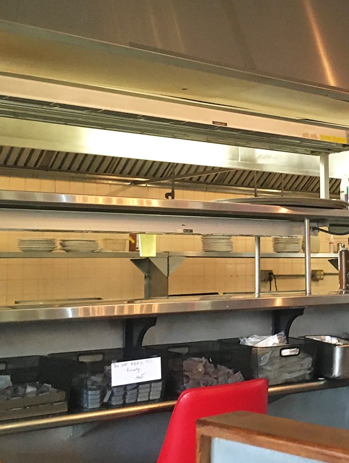 Where the magic happens – a kitchen that operates with the precision of a Swiss watch during the breakfast rush.