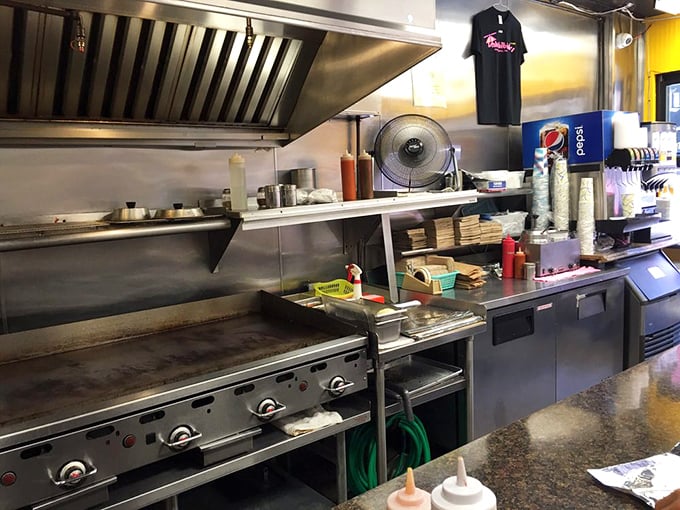 Behind every great sandwich is a well-organized kitchen. This is where the cheesesteak magic happens, one sizzling griddle at a time.