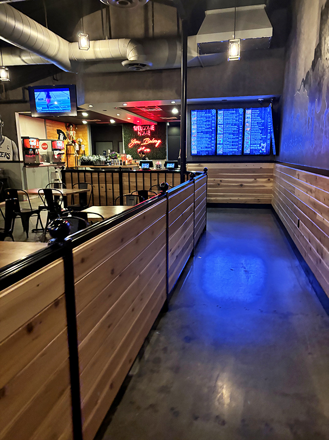 More room for more happy carnivores – every table tells a story of satisfied appetites and return visits.