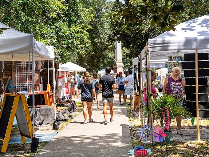 Local markets showcase artisans and farmers in shaded, tree-lined settings. Shopping that doesn't feel like a chore—imagine that!