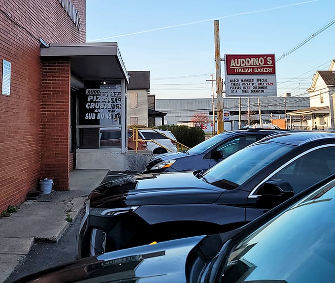 The humble exterior hides culinary treasures within. Like all great food destinations, the parking lot is always surprisingly full.