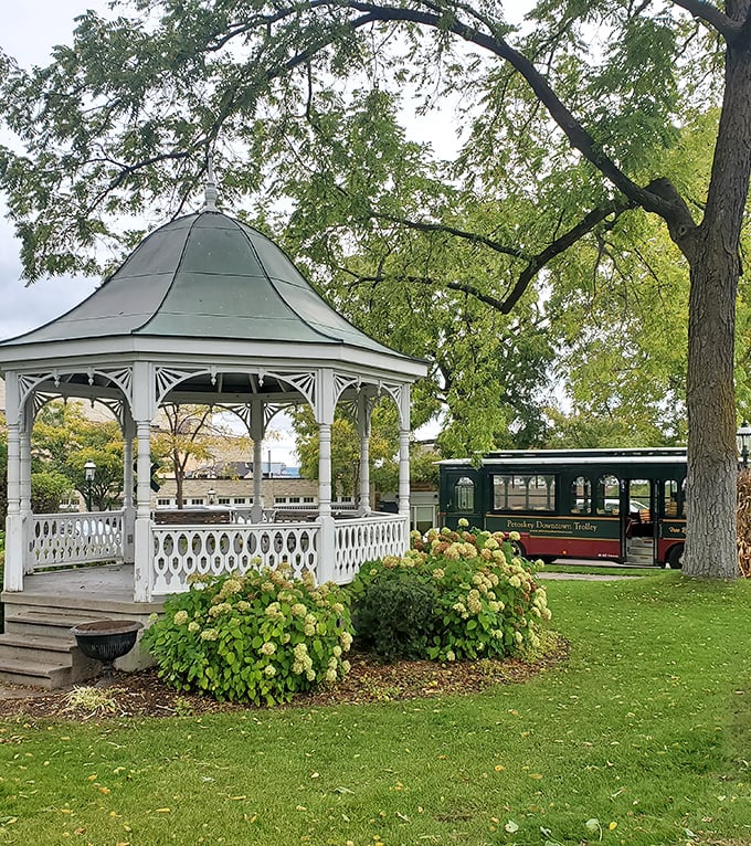 The gazebo in Pennsylvania Park isn't just charming—it's the town's unofficial living room where concerts, gatherings, and perfect afternoon naps happen.