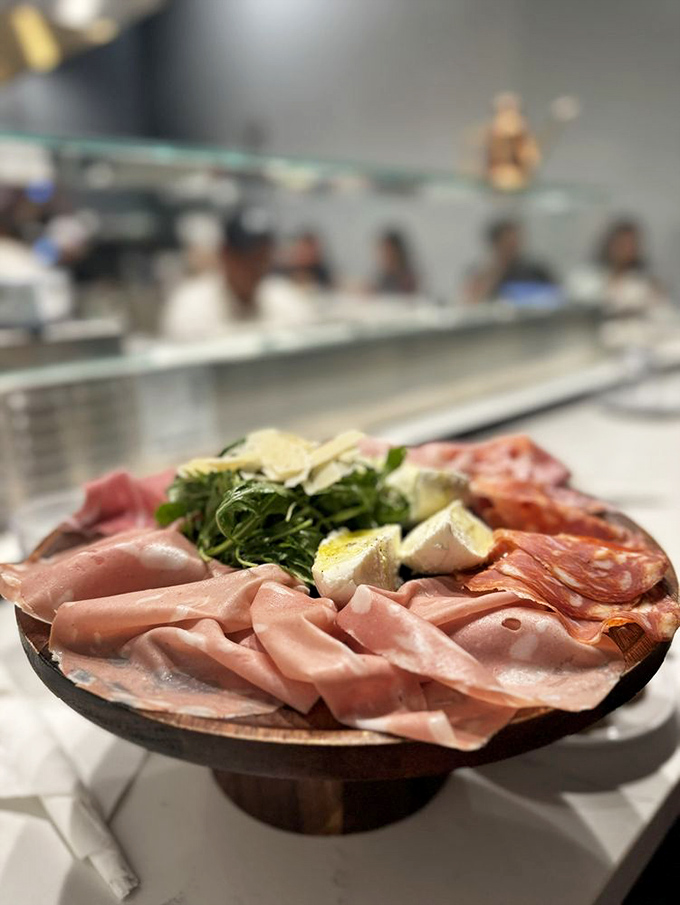 The charcuterie board that reminds you why Italians have been perfecting the art of preserved meats since before America was a country.