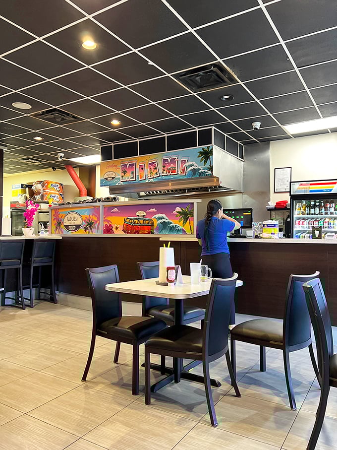 This counter has seen more sandwich orders than a deli in a Seinfeld episode.