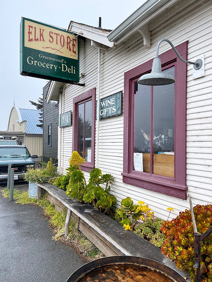 Simple signage that whispers rather than shouts, letting the exceptional food do all the talking necessary.