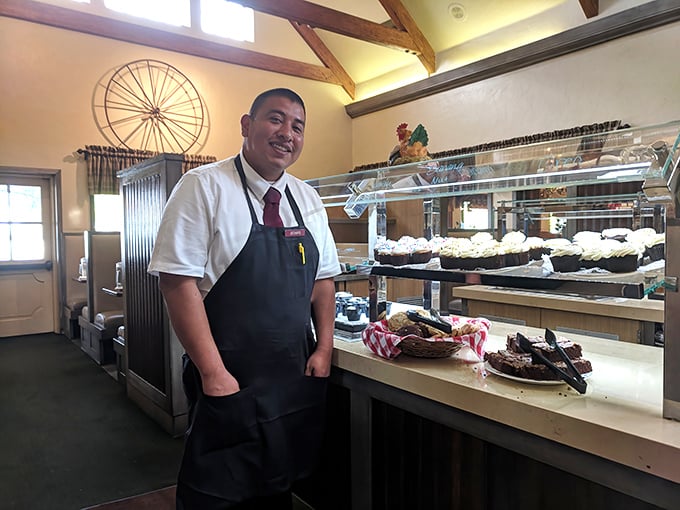 The friendly staff ensures your buffet experience runs smoothly – the unsung heroes of your impending food coma.