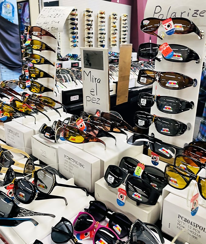 Sunglasses for days—because Florida sunshine demands options and your face deserves a wardrobe change too.