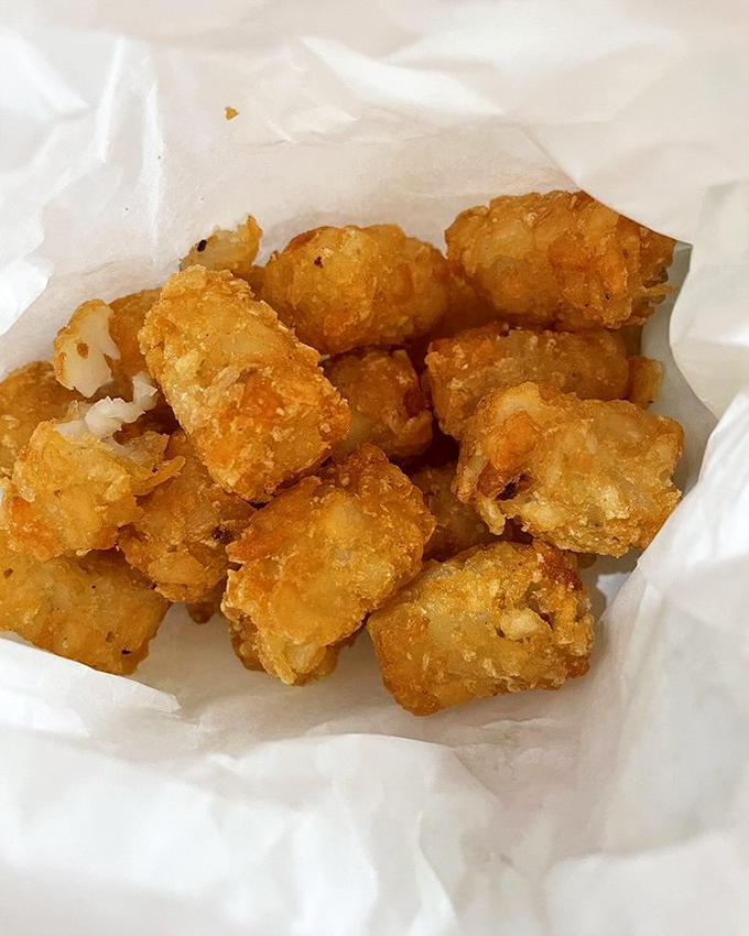 These aren't just any tater tots—they're Beefy Spuds, golden nuggets of potato perfection that have achieved cult status among Orlando sandwich aficionados.