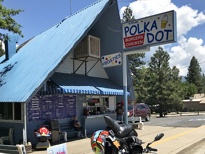 The Polka Dot isn't trying to be retro-cool; it actually is the original article—serving nostalgia with a side of fries since before it was trendy.