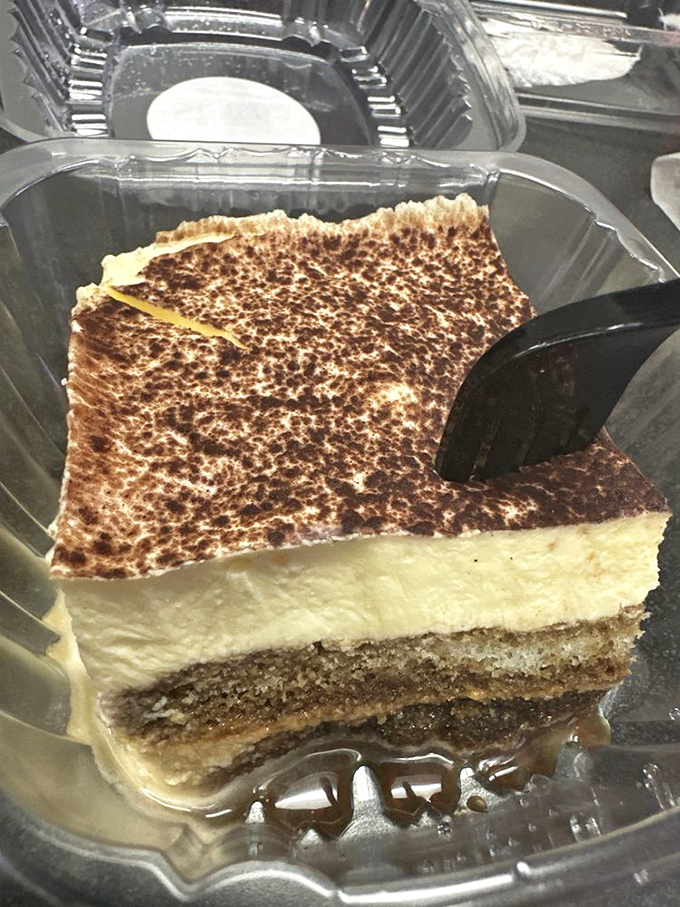 Tiramisu that's worth every calorie – layers of coffee-soaked ladyfingers and mascarpone that would make an Italian grandmother weep with joy.