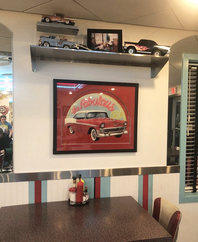 Classic cars and vintage signs aren't just decoration—they're portals to an era when drive-ins were date night and rock 'n' roll ruled the airwaves.