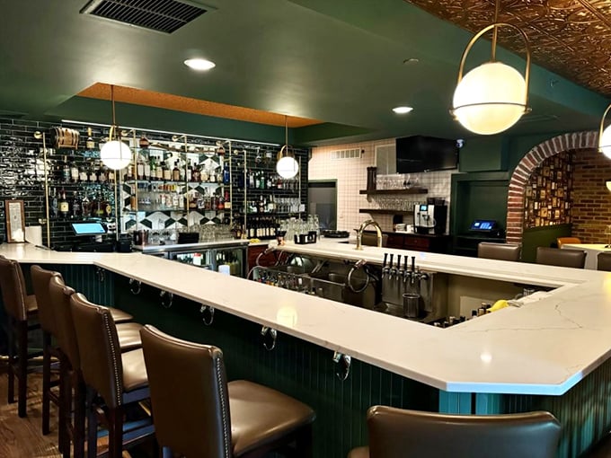 A bar that balances modern elegance with old-school hospitality—where your bourbon arrives with a side of genuine conversation.