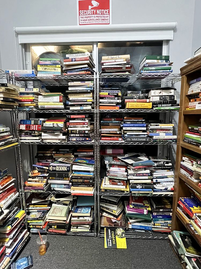 The book nook—where Stephen King rubs spines with Julia Child, and forgotten bestsellers wait patiently for their literary resurrection.
