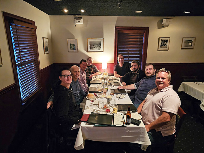 The true measure of a great steakhouse: tables full of people having the time of their lives. Those smiles aren't just for the camera—they're for the meal to come.