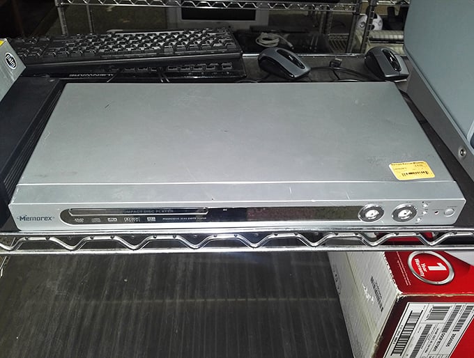 This DVD player isn't obsolete—it's a portal to movie nights with all those classic films streaming services mysteriously "don't have available."