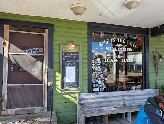 The screen door might as well be a time machine, transporting you to an era when restaurants didn't need gimmicks—just impossibly fresh seafood and honest cooking.