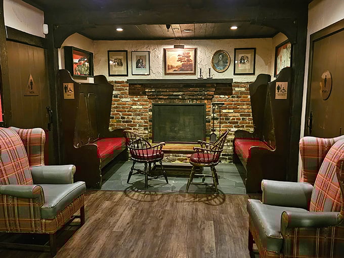That fireplace has warmed more hearts than a Hallmark movie marathon, but with better dialogue.