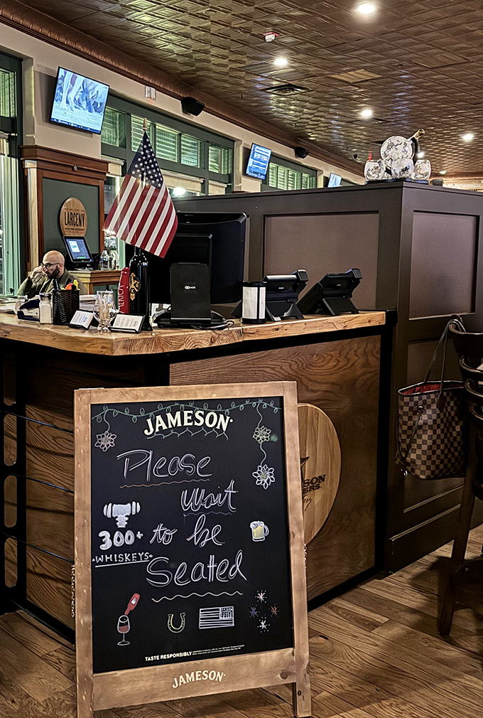 "Please wait to be seated" has never looked so inviting—like the prelude to a meal that will have you planning your return before the check arrives.