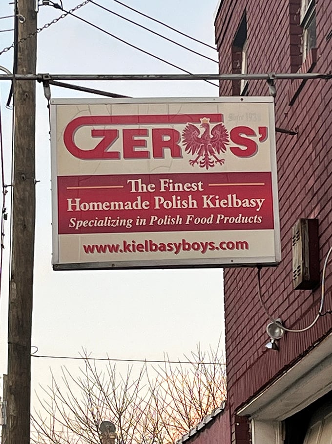 The sign says "finest," and unlike most advertising claims, this one's backed by generations of Philadelphians who wouldn't dream of getting kielbasa elsewhere.