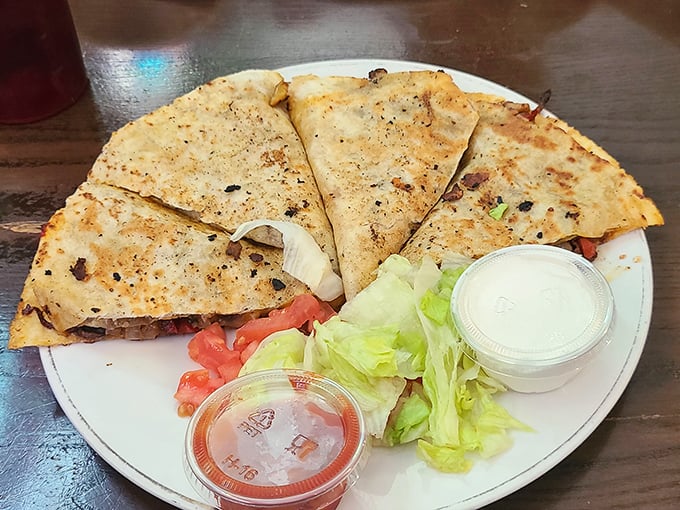 Quesadillas that defy expectations—crispy, gooey, and packed with savory fillings. A reminder that Sauced Hogs isn't just about traditional BBQ.