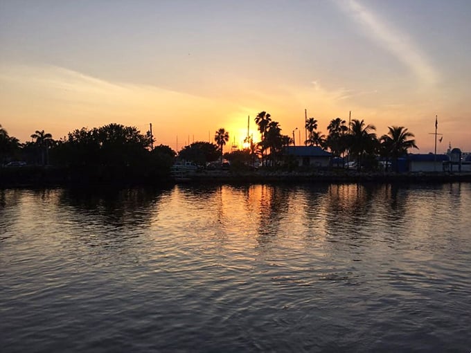 13. sunset view at the outdoor patio
