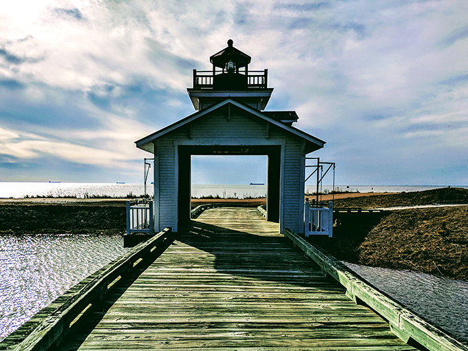 Bay Creek's lighthouse-inspired entrance creates the perfect frame for Chesapeake views, proving that sometimes the journey through is as beautiful as the destination.