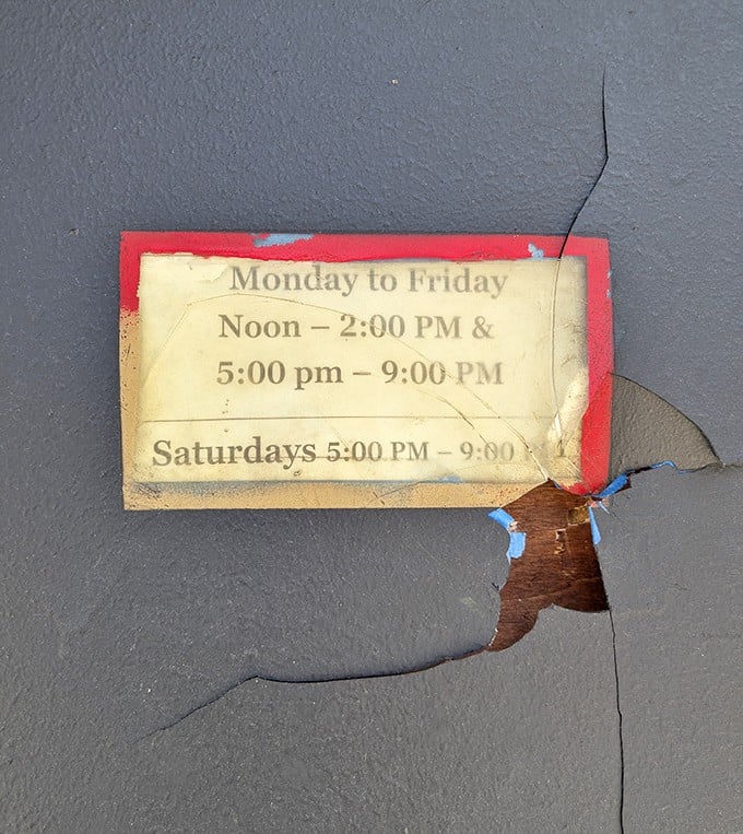 Check these hours before making the pilgrimage – disappointment is finding this door locked when you're craving zapatos.