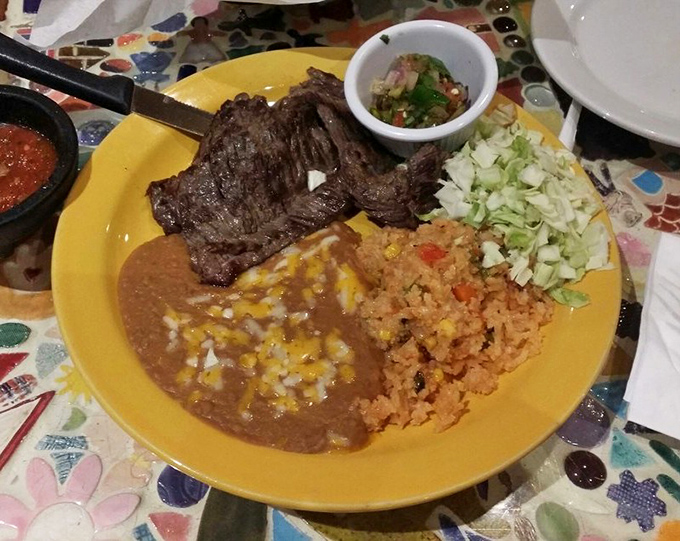 Carne asada that makes you want to high-five the chef. That meat didn't just get grilled—it got respected.