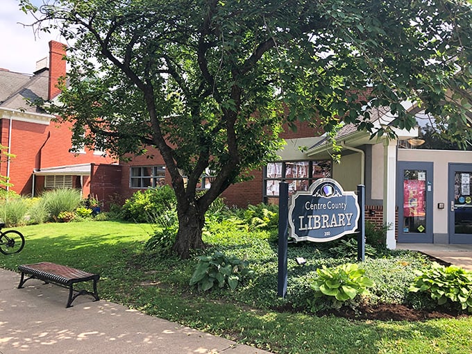 The Centre County Library proves that books and trees make perfect neighbors. A quiet sanctuary for bibliophiles and nature lovers alike.