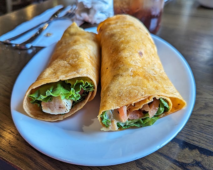 Wraps rolled tight enough to hold all your hopes and dreams, plus bacon, lettuce, and pure satisfaction.