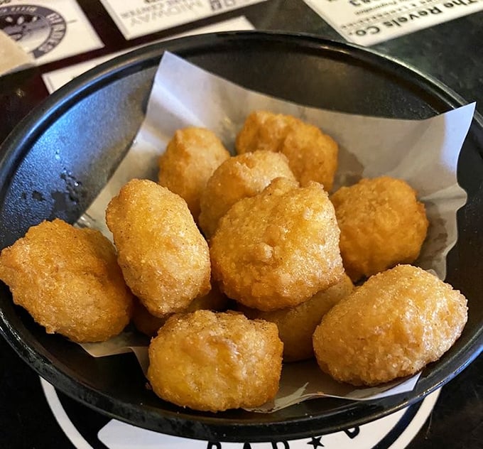 Corn nuggets: the unsung heroes of Southern appetizers. Golden, crispy outside with a sweet, creamy center—like hush puppies that went to finishing school.