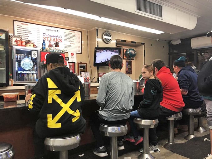 The counter seats are Philadelphia's version of front-row tickets, where the sandwich show unfolds just inches from your hungry gaze.