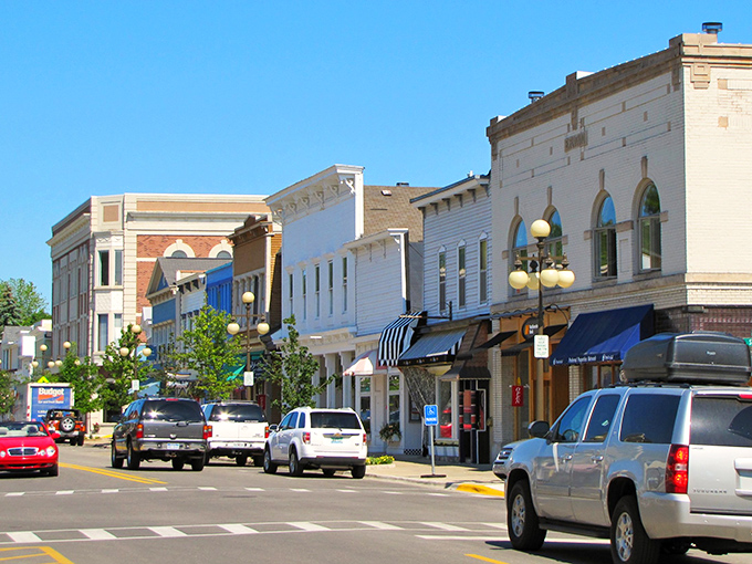 Downtown Harbor Springs doesn't just preserve its historic buildings—it celebrates them with a vibrancy that makes you wonder why you live anywhere else.