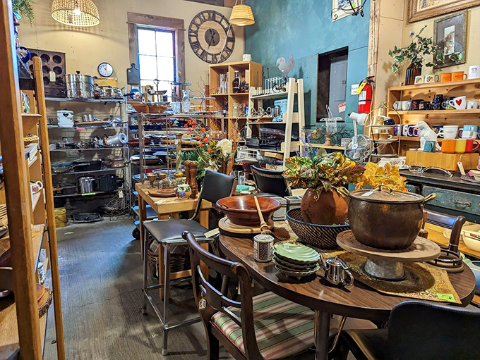 This isn't just furniture—it's a gathering of potential conversation pieces waiting to become the most interesting corner of someone's home.