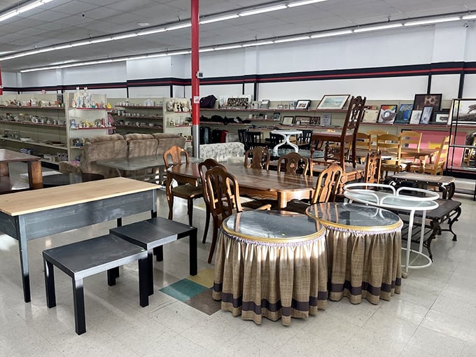 Wooden tables, decorative candlesticks, and chairs with personality – this isn't just furniture, it's a casting call for your home's next chapter.