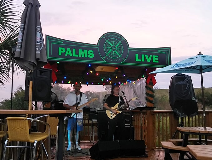 Live music that pairs perfectly with sunset and seafood. These musicians aren't background noise—they're the soundtrack to your new favorite memory.