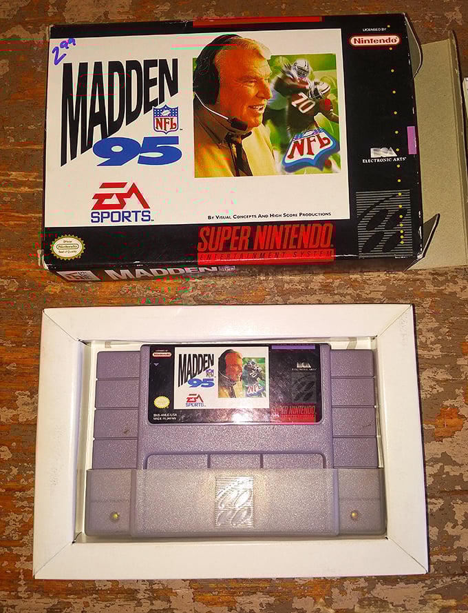 Madden 95—when video games came in boxes bigger than your head and John Madden was the voice of Sunday afternoons.